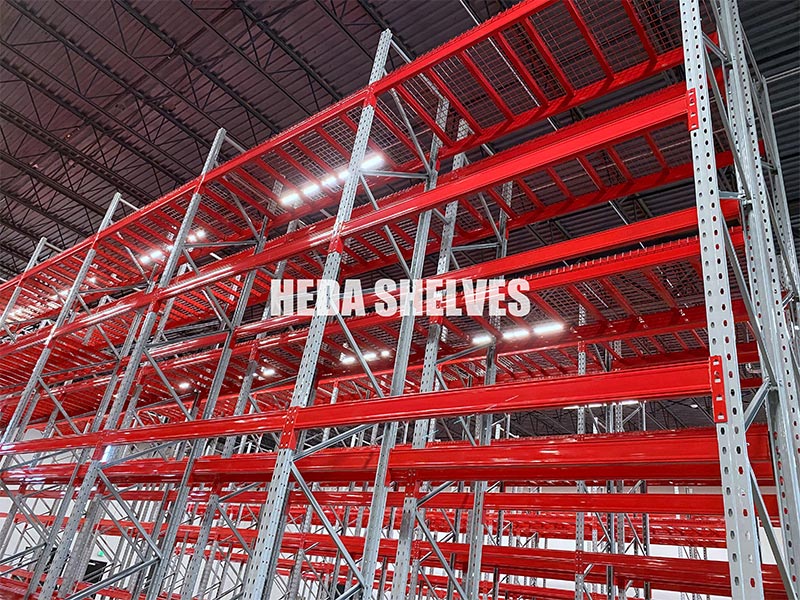 Customized Heavy Duty Industrial Pallet Racking System For Warehouse ...