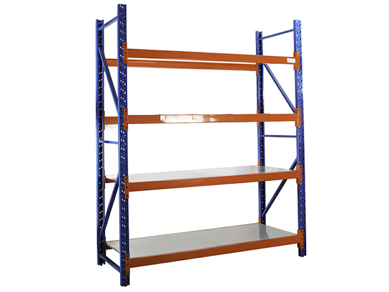 Customized Blue Orange Pallet Shelving Rack Supplier,Manufacturer